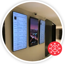 IPS TFT 55 Inch Commercial TV Display With LED Backlight For Business