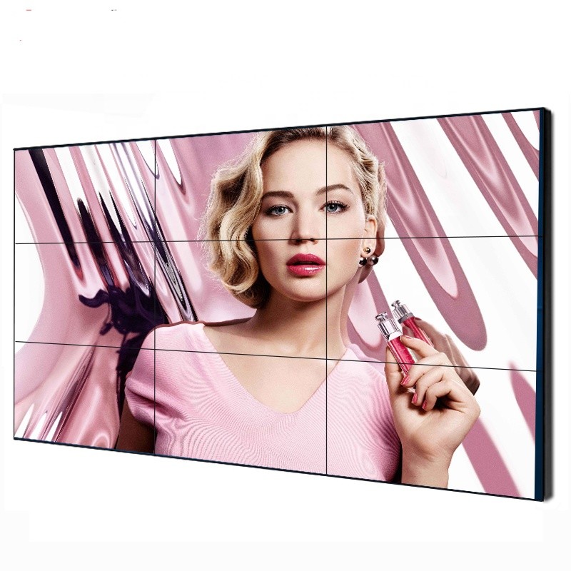 Smart Board Digital Signage LCD Video Wall 65Inch Indoor 3x3 Multi Screen