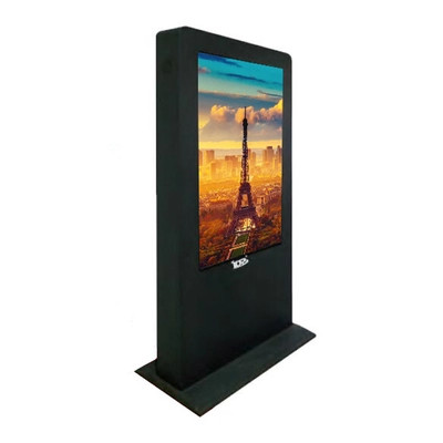 55 Inch 16.7M 1080p Outside Digital Signage Deutsch LCD Display System ...