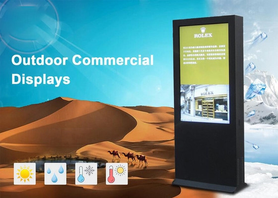43 Inch Daylight Viewing Outdoor Kiosks Full HD Free-standingOutdoor ...
